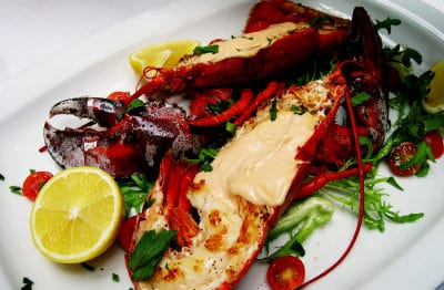 Hummer frisch gekocht mit zwei Soßen Rezept